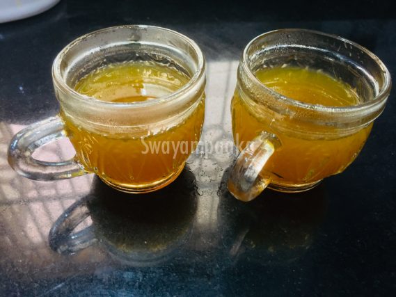 Ginger tea Recipe | shunti kashaya - Food and Remedy